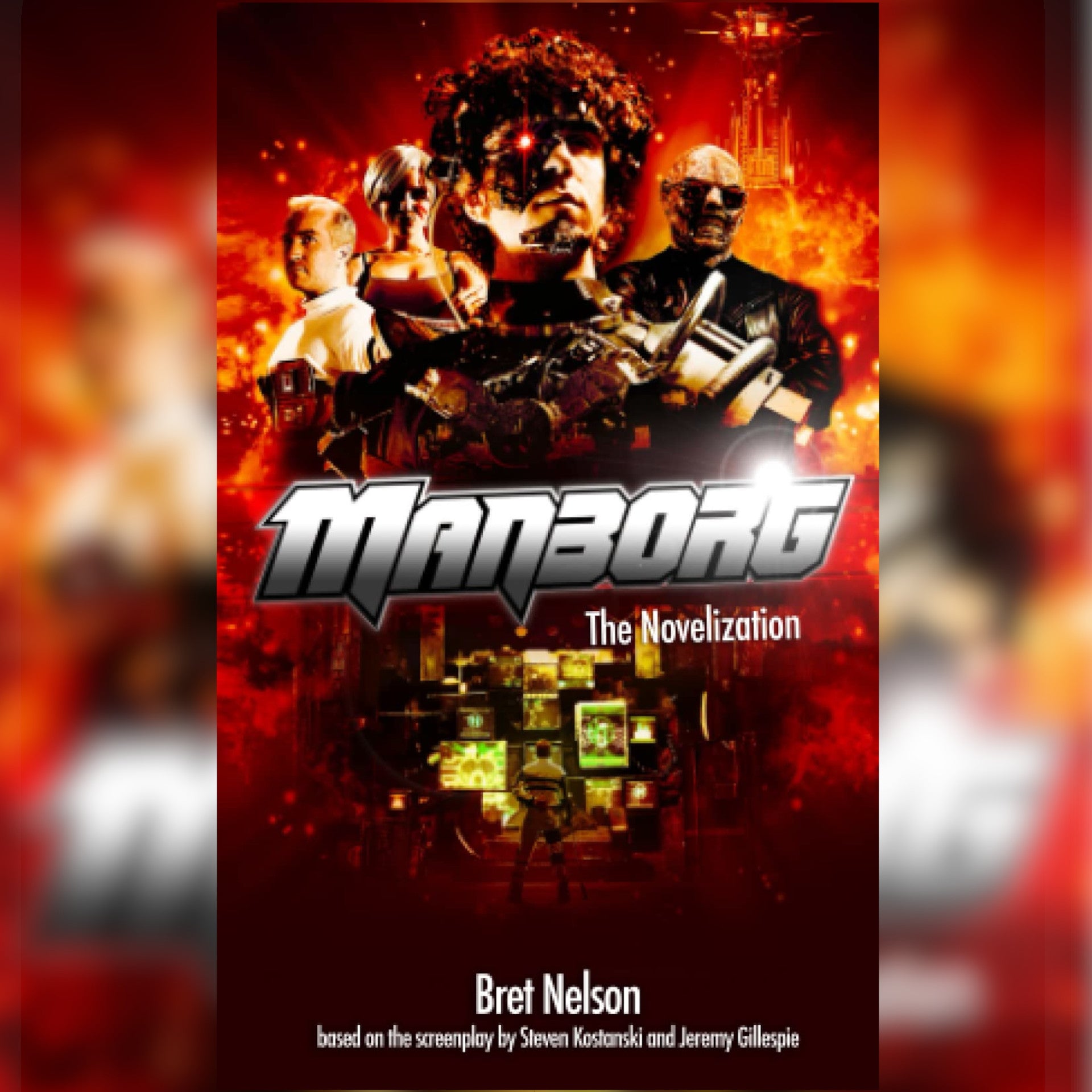 Manborg: The Novelization [EXCLUSIVE MASS MARKET SIZE] – Encyclopocalypse Publications