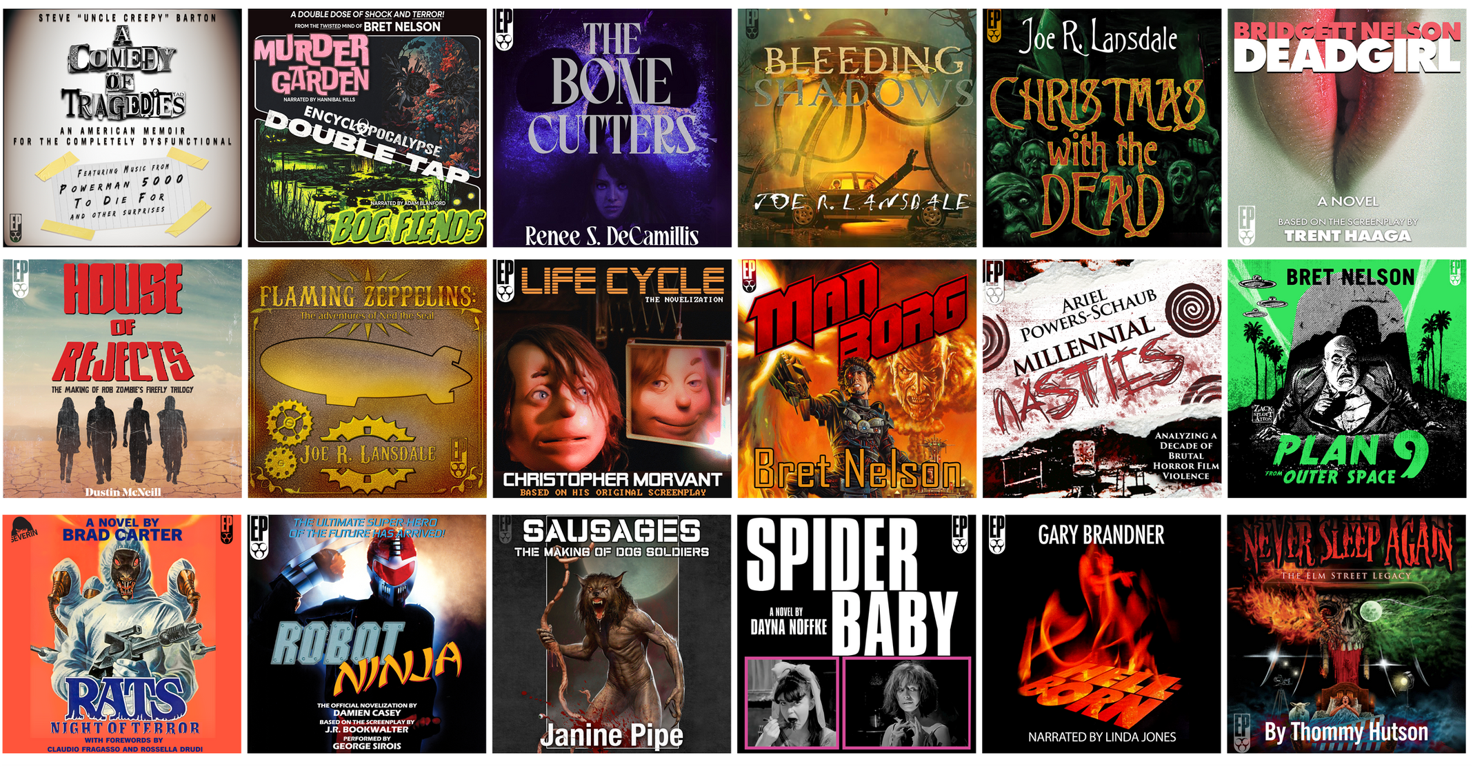 Encyclopocalypse Publications | Cult Horror Books, Novels & Audiobooks